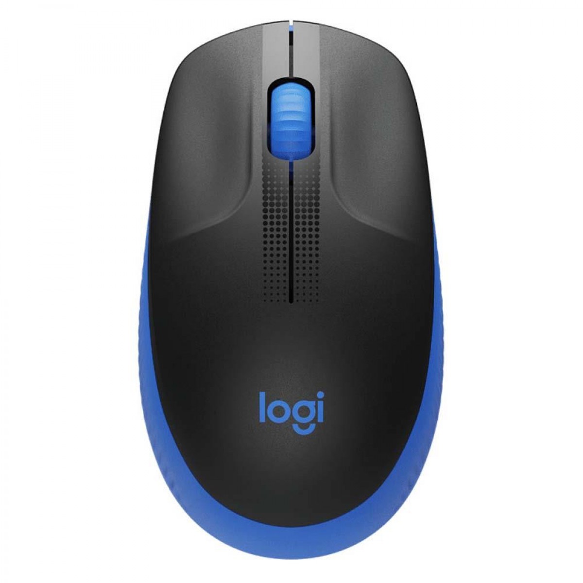 MOUSE LOGITECH M190 WIRELESS BLUE/BLACK